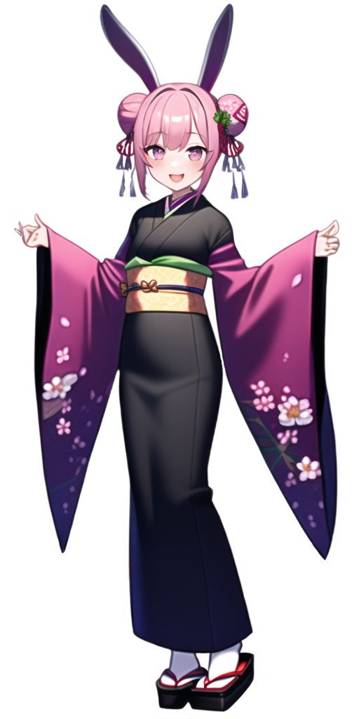 【フリー素材】IRIAM対応配信用VTuber立ち絵④【AIイラスト】 – VTuber素材